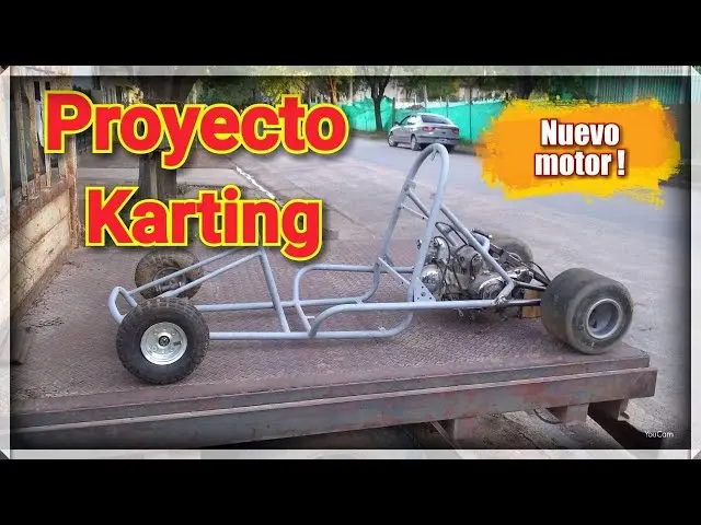 Go-kart Casero Con Motor De Moto: Planos Y Información - MOTORBA